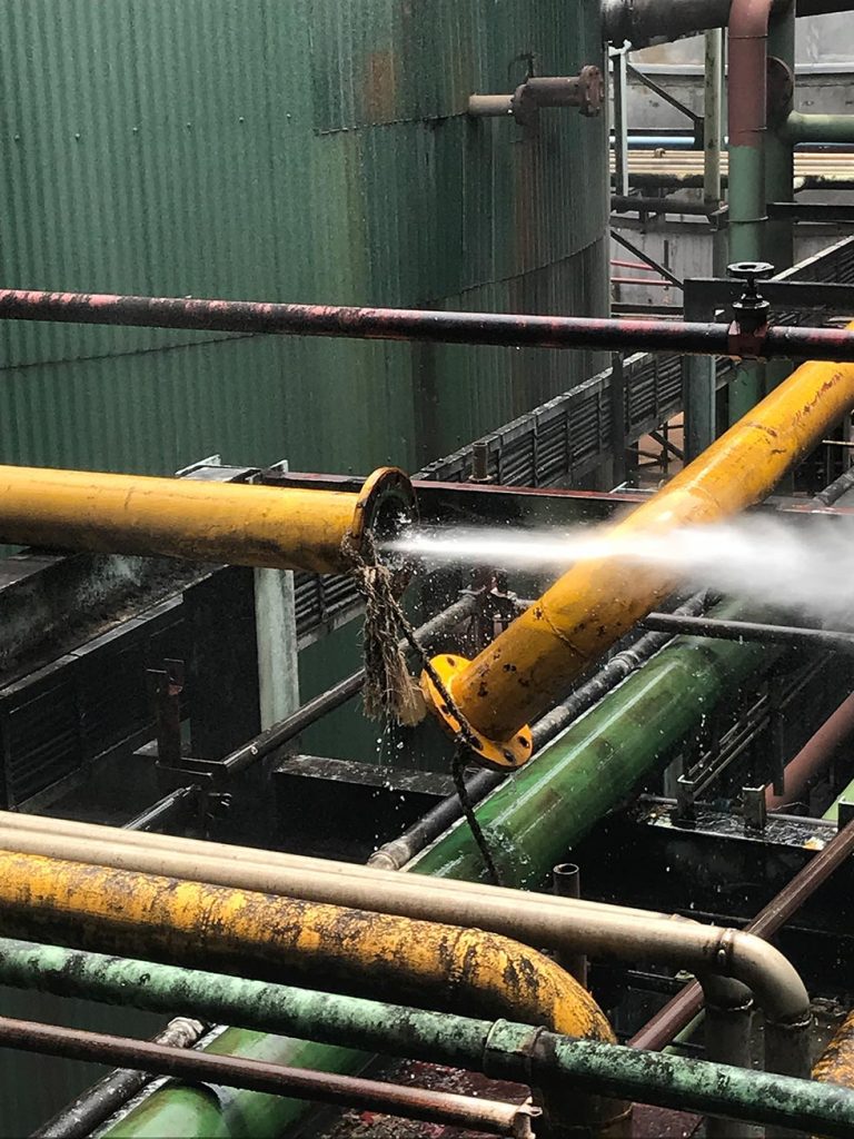 Pipe and Tube Cleaning - Sugar Mill - X-treme Cleaning Solutions