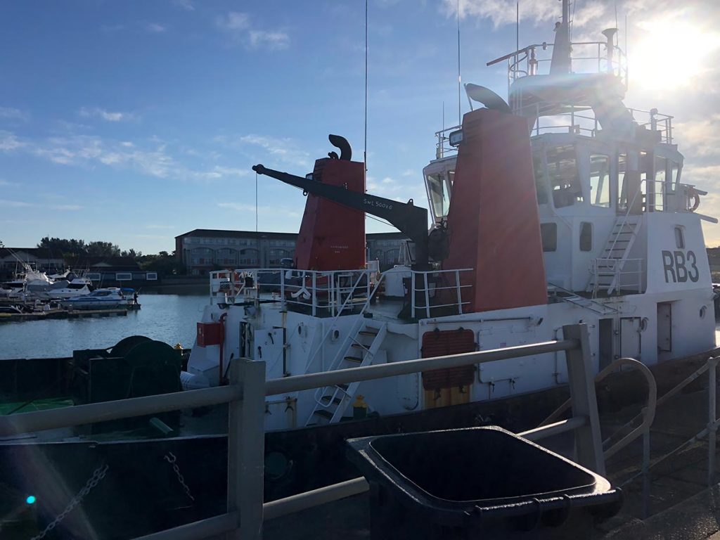 Tug Boat Fuel Transfer - X-treme Cleaning Solutions