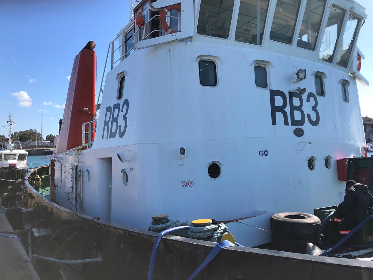 Tug Boat Fuel Transfer - X-treme Cleaning Solutions