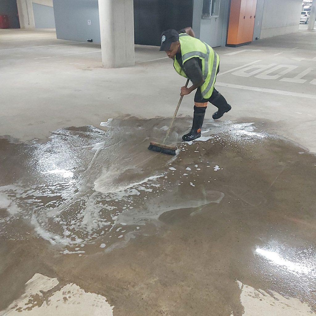 Cleaning Diesel Spill - Contact X-treme Cleaning Solutions